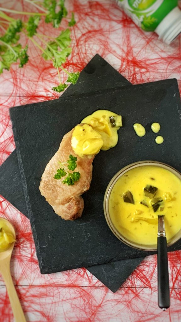 Varkensmedaillon met Pickles-saus - LizzyLizzBlog